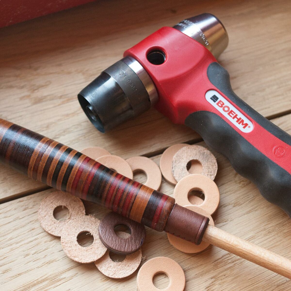 Punch set Ø2 to 30 mm with Ø330 mm gasket cutting tool - Boehm